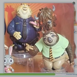 Disney | Toys | Disney Store Exclusive Zootopia Deluxe Figurines | Poshmark